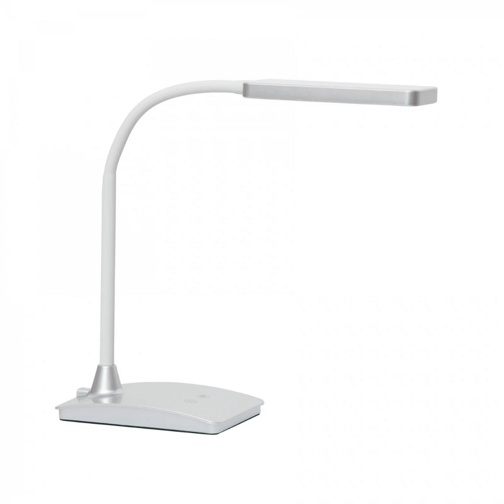 Lampa de birou, 4.1 W LED, brat flexibil, argintiu, MAUL Pearly Colour ...