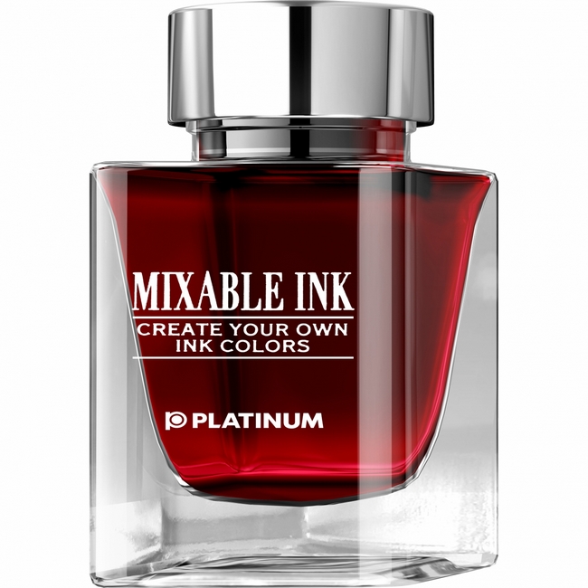 Calimara cerneala rosiePLATINUM Mixable Ink Flame Red - 20 ml