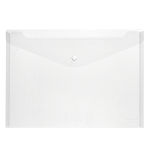 Mapa plastic cu capsa, A4, transparent, Noki